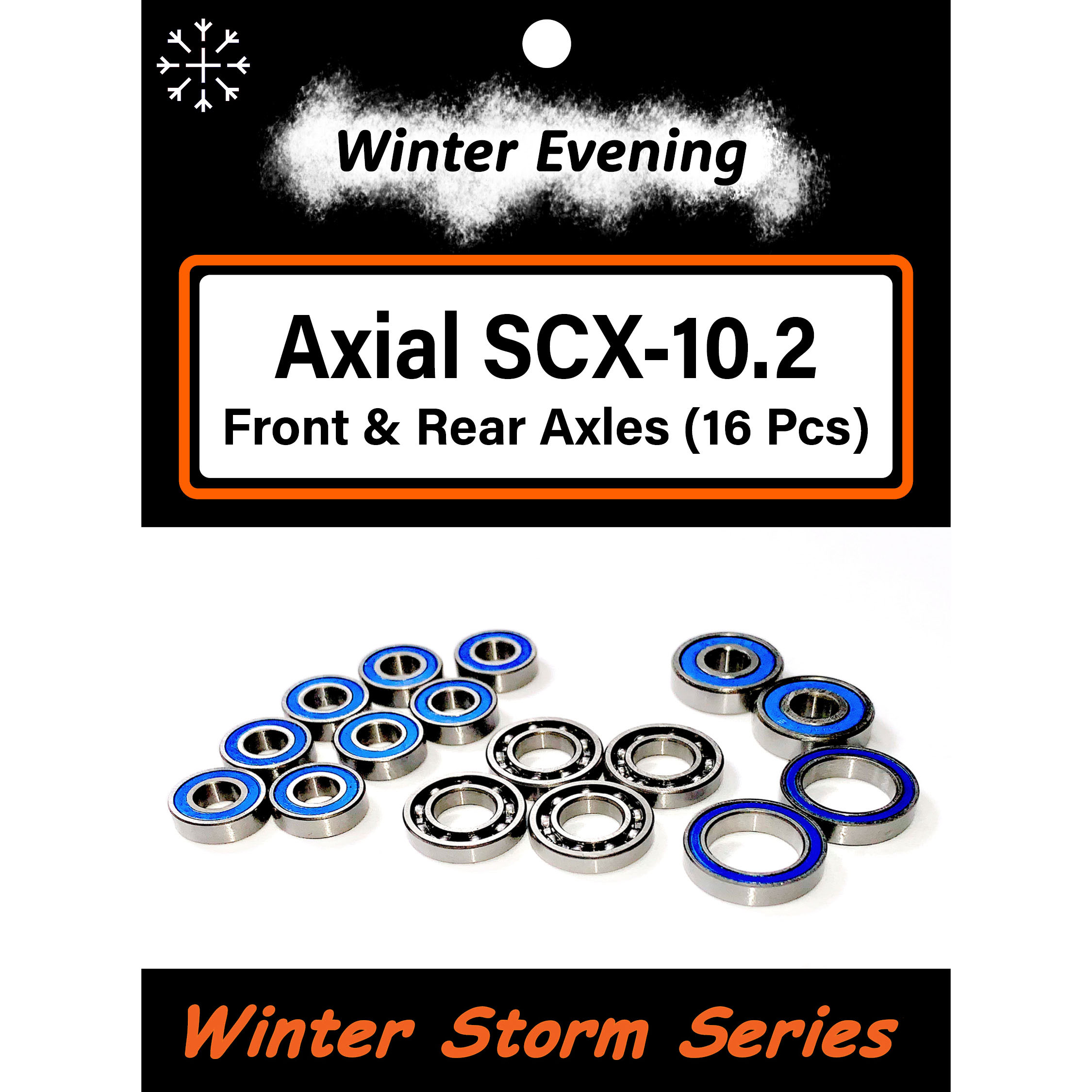 Axial SCX10.2 SCX10 II Ar44 Axle Front & Rear Bearing Kit (16 pcs) | eBay